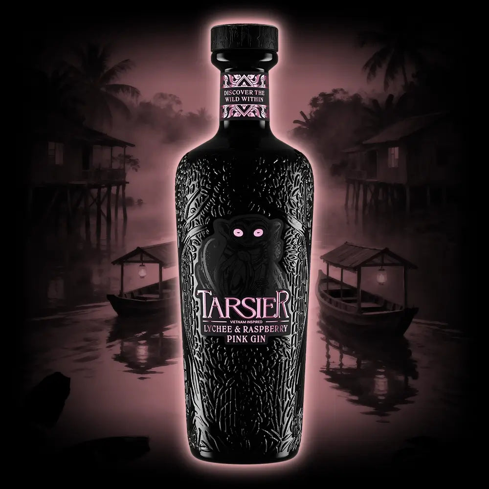 Tarsier Lychee & Raspberry Pink Gin – Tarsier Spirit